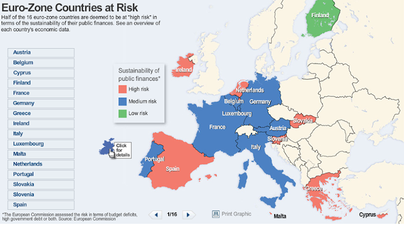 Half of euro zone countries at risk of sovereign default – Desdemona ...